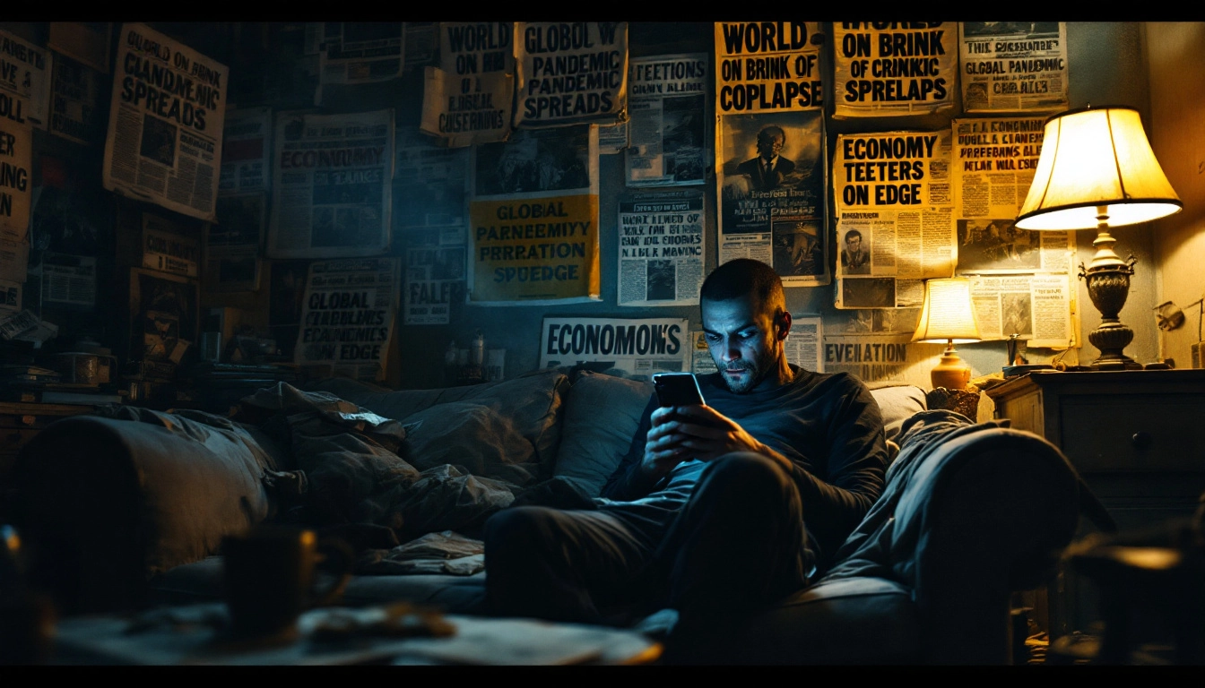 How Negative News and Doomscrolling Cause Serious Brain Rot