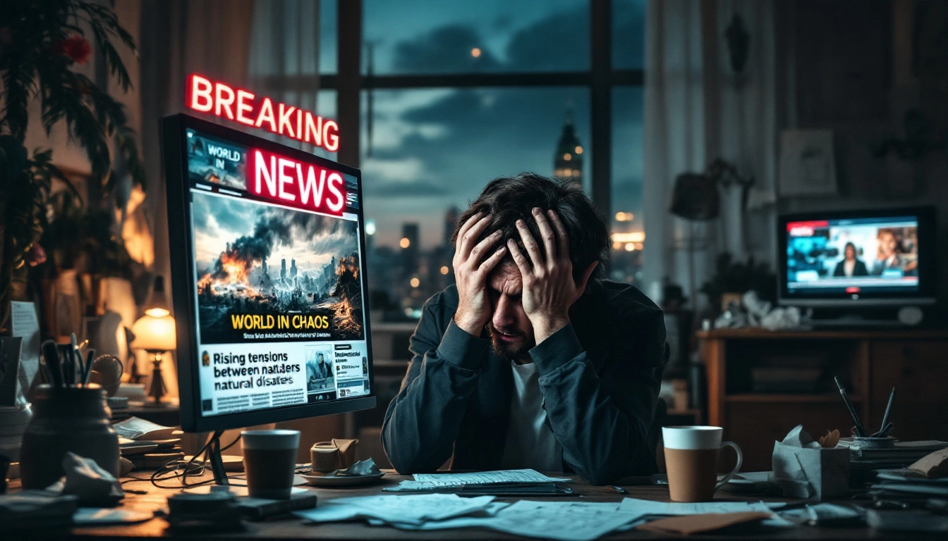 How the Psychological Impact of Negative News Hurts Your Brain - Break Brain Rot