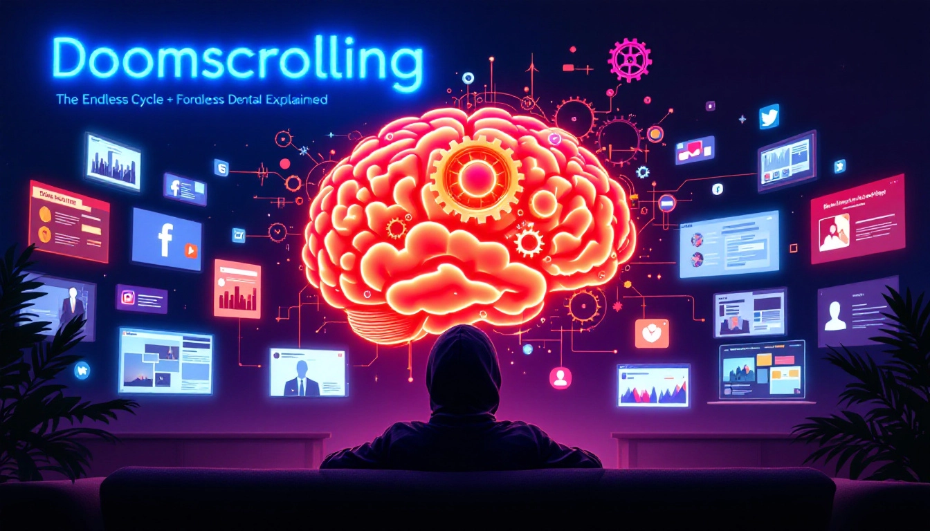 Mental Mechanisms Behind Doomscrolling Explained - Break Brain Rot
