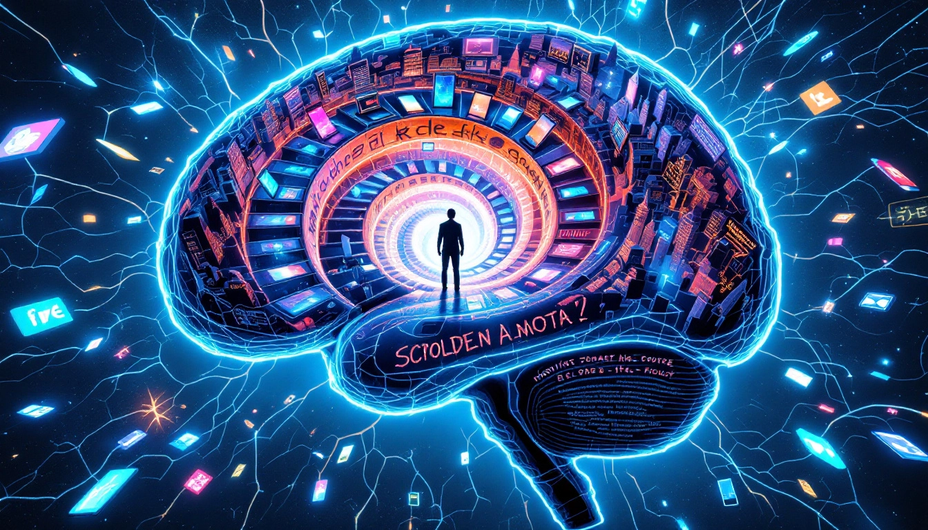 Neuroscience of Doomscrolling: The Brain in Action - Break Brain Rot