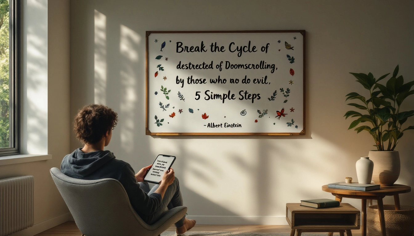 How to Reduce Doomscrolling Behavior and Stop Brain Rot Today - Break Brain Rot