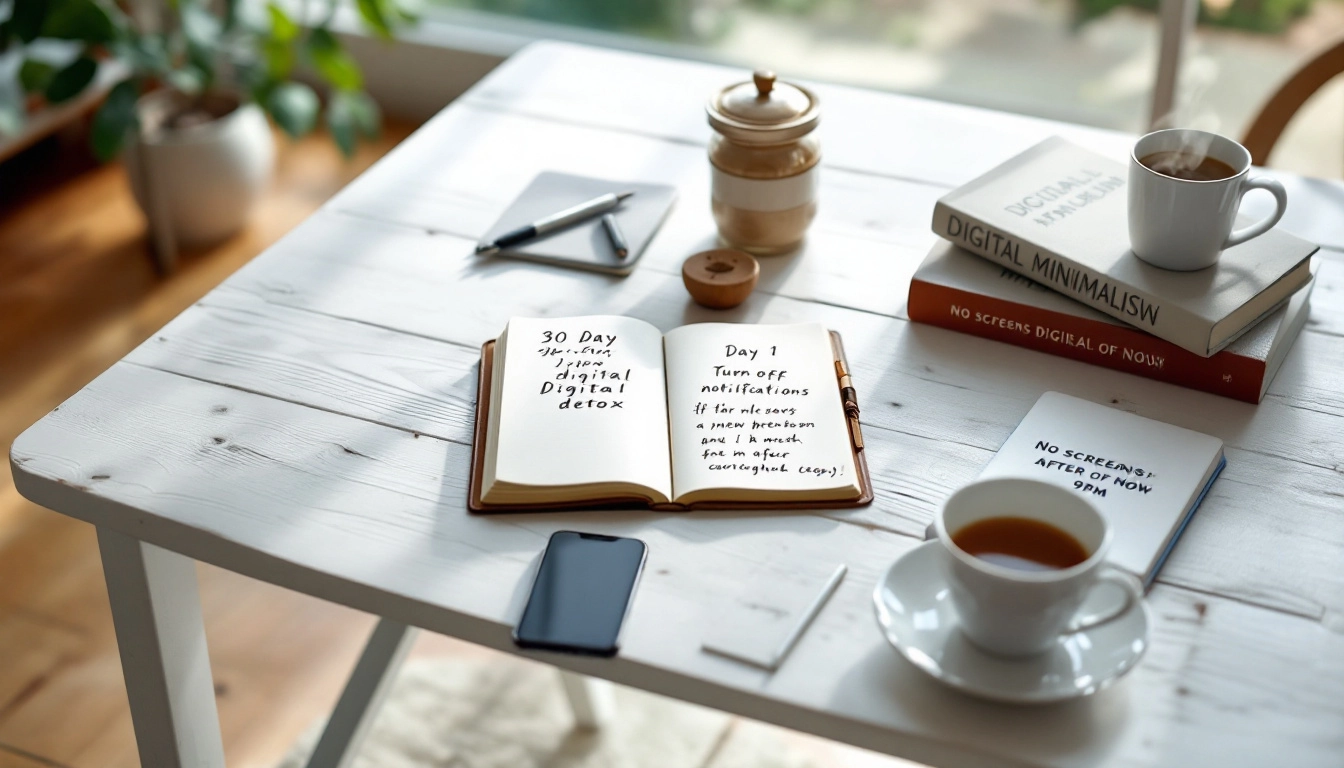 30 Day Digital Detox Plan for a Healthier Happier Life