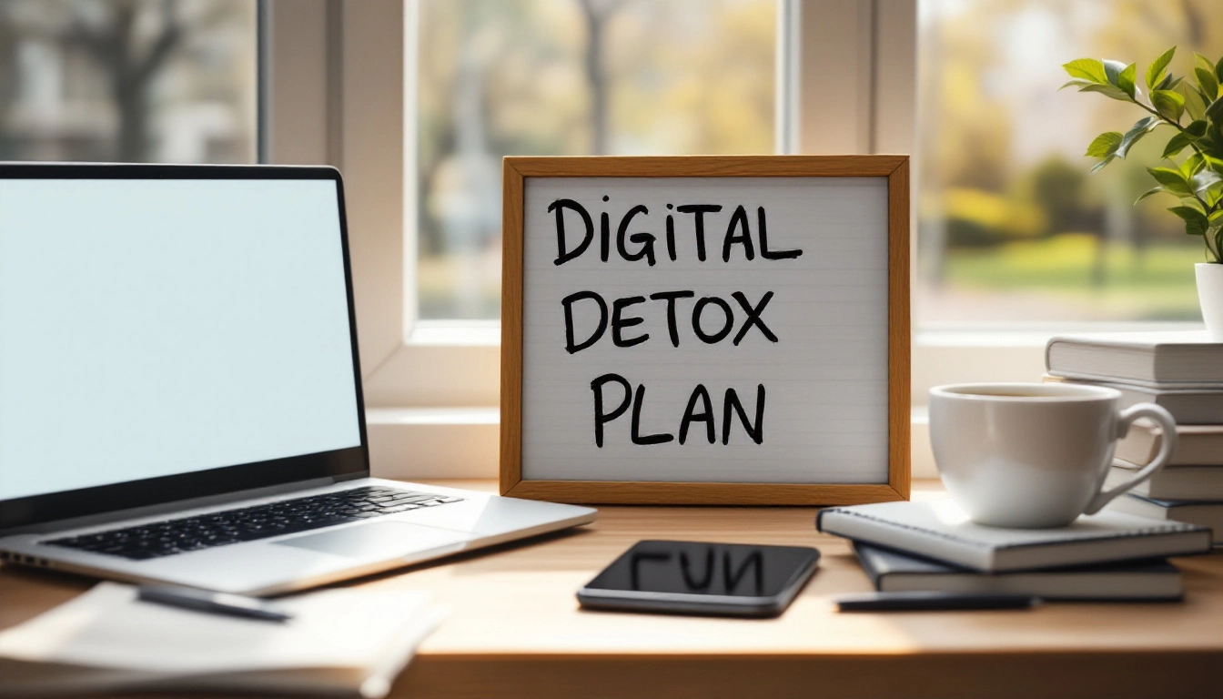 Sample digital detox plan for a healthier and happier life